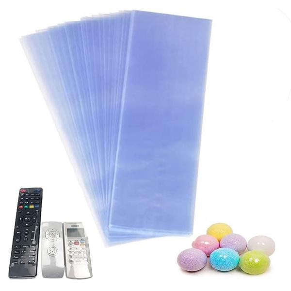 カラー：6*25cm-100pcs【素材】加熱すると収縮する高品質なPVC素材を使用しており、収縮性がよく、引張強度も良好です、自由にカットでき、様々な長さのリモコンにフィットします、リモコンを安全にパッケージし、傷から守ります。【使い方は...