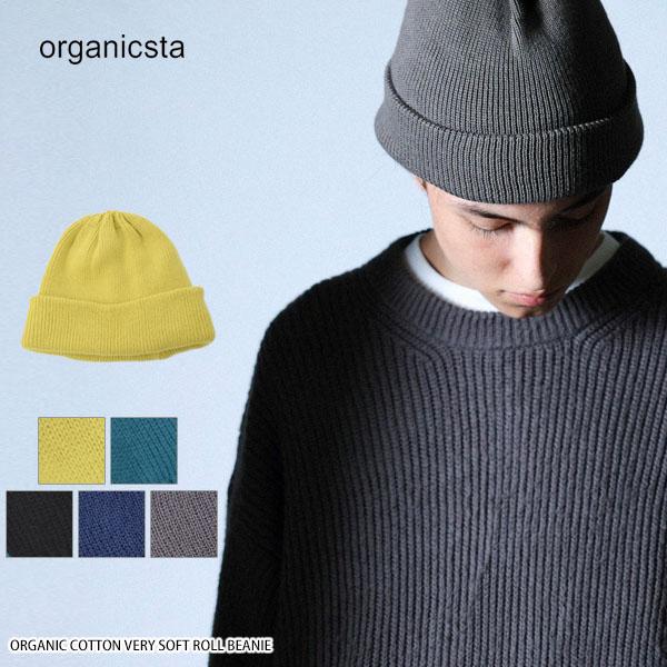 商品名：オーガニックコットン VERY SOFT ROLL BEANIE organicstaサイズ・・・FREE (UNISEX)平置き幅20cm 高さ(折り返した状態)17cm※衣料品の特性上、個体差がある旨ご了承ください。素材・・・オ...