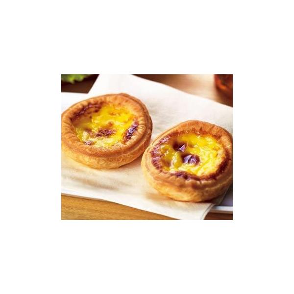 フレック 業務用 エッグタルト 10個入り 。本格的なエッグタルトをパイ生地に卵のフィリングを詰めて、ひとつずつ丁寧に焼き上げました。解凍後、オーブントースターであたためると更においしくお召し上がりいただけます。＊　冷凍商品は沖縄・離島への...