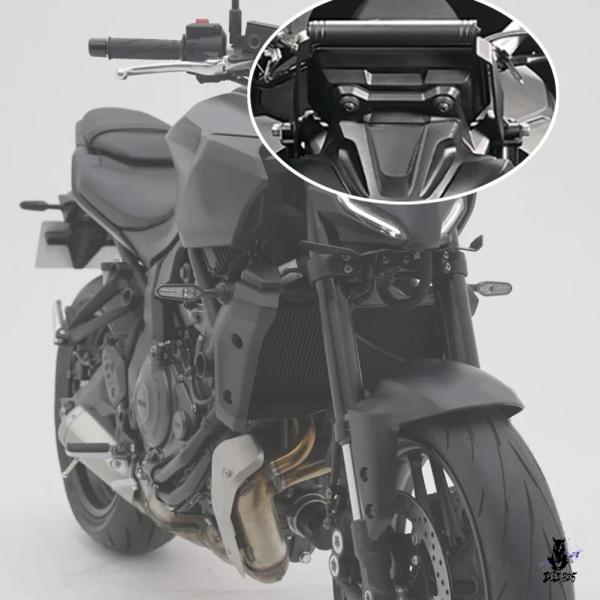 ■商品仕様MT-07 MT07 2025年式対応のハンドルバー延長ブラケット。オートバイナビゲーションサポートとしてスマホホルダーに最適です。色はブラック、金属製で耐久性があります。当店の商品は海外の互換品・汎用品が主となります。画像をよく...