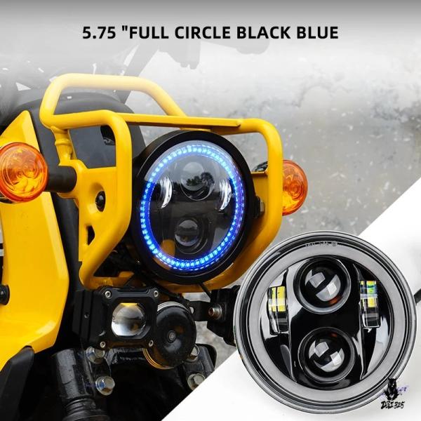 ■商品仕様ホンダ クロスカブ JA60 CC110専用の5.75インチLEDヘッドライト。スタイリッシュなブルーハローDRLデザインで、視認性を向上させます。防水・耐衝撃設計で、簡単にプラグアンドプレイで取り付け可能。当店の商品は海外の互換...