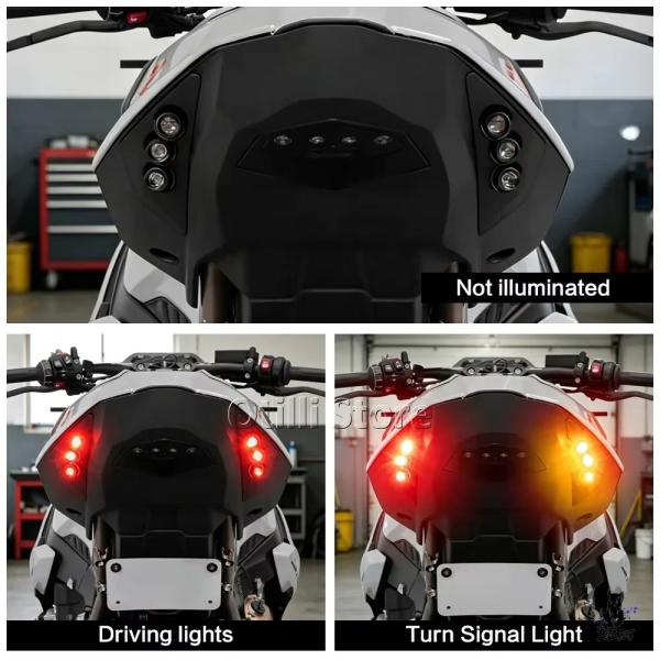 ■商品仕様BMW S1000R 2021-2026年式および M1000R 2023-2026年式対応のLEDリアフラッシャーインジケーターランプ。高出力PWM LEDで明るく、視認性を向上させます。ボルトオンで簡単取り付け。当店の商品は海...