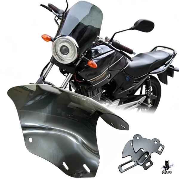 ■商品仕様ヤマハ YBR125 ED SPD カスタム 2004-2019年式、YBR250 2007-2013年式対応のウインドスクリーンです。高品質ABS樹脂製で耐久性に優れています。当店の商品は海外の互換品・汎用品が主となります。画像...