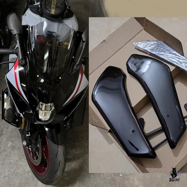 ■商品仕様Suzuki GSX-R1000R 2017-2025年式対応のウイングレットダウンフォーススポイラー。高品質ABSプラスチック製で、取り付けが簡単な1セットです。当店の商品は海外の互換品・汎用品が主となります。画像をよくご確認お...