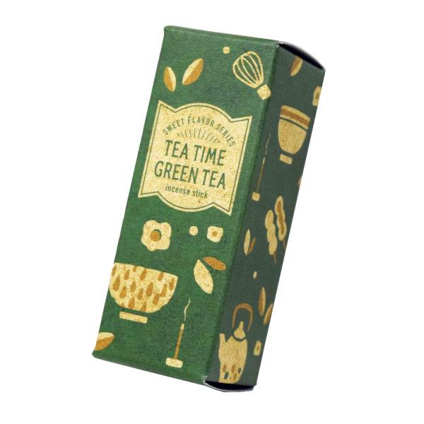 緑茶の香りのお香 ハーフ寸サック緑茶の香りのお香。緑茶の香りがお好きな方へお勧めです。ろうそくと合わせてお茶の時間のようなホッとする時を過ごしませんか？ ■燃焼時間：約12分■内容量：約15g■個箱寸法：W27×L73×D27mmJANコー...