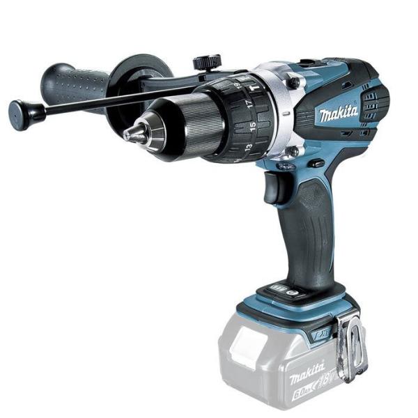 マキタ　１８Ｖ　充電式振動ドライバドリル　ＨＰ４５８ＤＺ　本体のみ※バッテリ・充電器・ケース別売●幅広いトルク設定！小ネジから、ボルトまで、1〜10N・m(クラッチモード時締付トルク幅）●防滴・防塵の最高峰「アプト（APT)」●コンパクト●...