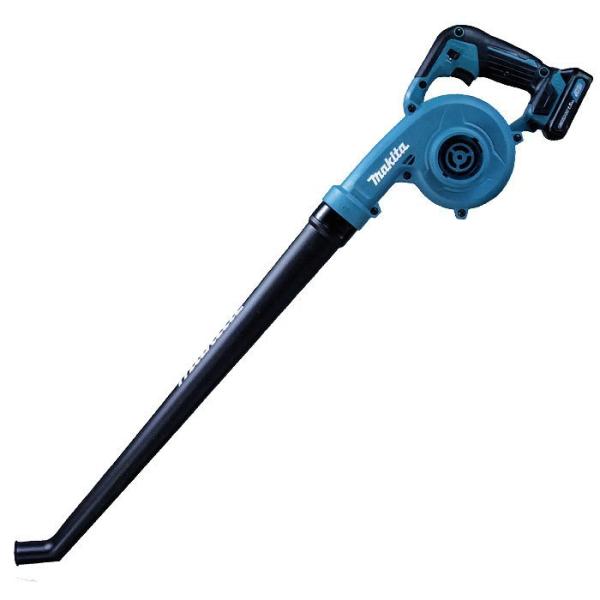 マキタ　10.8V　充電式ブロワ　UB101DSH　1.5Ahモデル■バッテリBL1015・充電器DC10SA付■家周りにサッと使えるお手軽ブロワ■軽量1.4kg■ロングノズル付■風量調節可能(3段階ダイヤル調節＋無段変速スイッチ)■最大風...