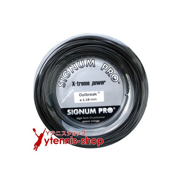 シグナムプロ(SIGNUM PRO) アウトブレイク(outbreak) 1.30mm/1.24mm/1.18mm 200mロール ポリエステルストリングス グレーブラックの商品説明素材:モノフィラメント ポリエステルストリングスカラー:グ...