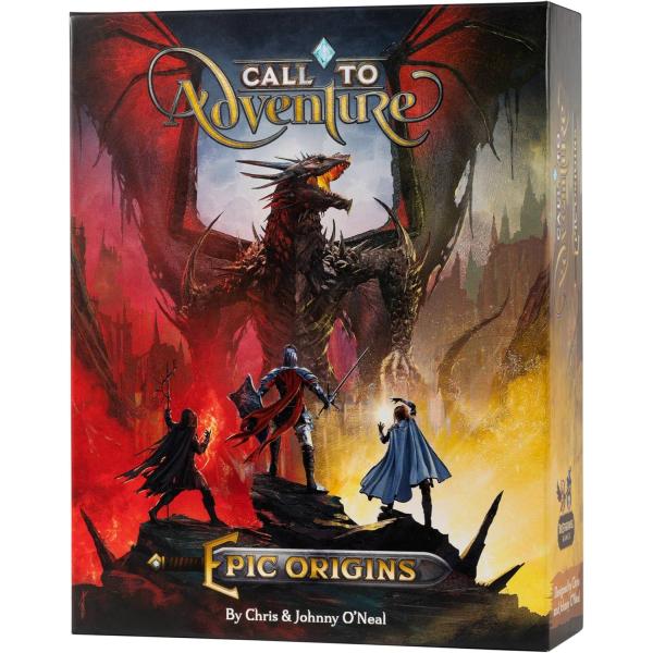 商品概要 『コール・トゥ・アドベンチャー：エピック・オリジンズ』は、プレイヤーが自分だけの英雄の物語を創造する、物語性豊かなカードゲームです。数々の賞を受賞した「コール・トゥ・アドベンチャー」シリーズの新たな作品として、2022年にBrot...