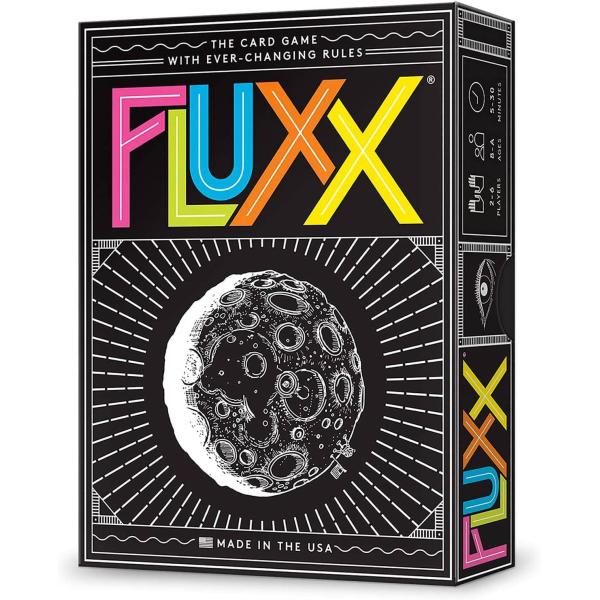 ルールも勝利条件も自分たちで塗り替える、究極の予測不能カードゲーム「Fluxx 5.0（フラックス）」がついに登場！世界中で愛され続ける伝説のゲーム「Fluxx」の最大の特徴は、プレイ中に「勝利条件（ゴール）」や「基本ルール」そのものが刻々...