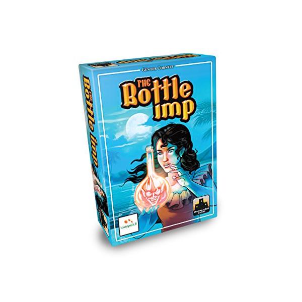 勝つほどに追い詰められる、極上の心理戦。ボードゲーム「ボトルインプ（Bottle Imp）」は、ロバート・ルイス・スティーブンソンの小説を題材にした名作トリックテイキングです。最大の特徴は「最も低い数字が最強の切り札になる」独創的なルール。...
