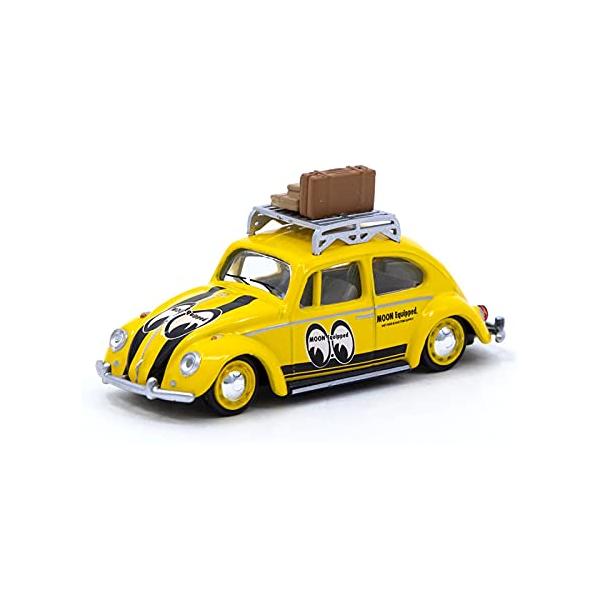 フォルクスワーゲン ビートルの魅力を1/64スケールで再現フォルクスワーゲン ビートルの魅力を1/64スケールで再現した、Tarmac Worksとシュコーのコラボレーションモデルです。人気ブランド「MOONEYES」とのコラボレーションデ...
