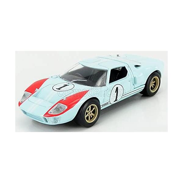 1968年のル・マン24時間レースで優勝を飾った伝説のモデル、フォードGT40が1/43スケールの精密ミニカーとして登場フランスの名門ブランドNOREV（ノレブ）製 最大の魅力は、モータースポーツファンを魅了し続ける鮮やかな「ガルフカラー」...