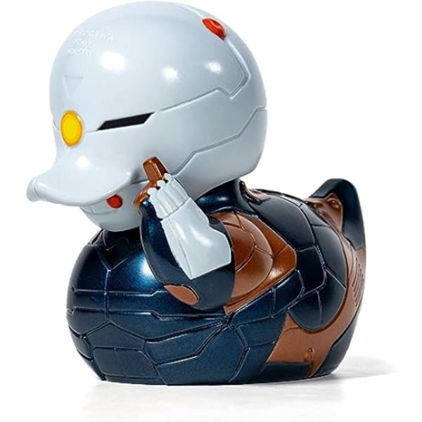 伝説のサイボーグ忍者が、まさかの「アヒル」姿に！メタルギアソリッド（MGS）ファン必見の「グレイ・フォックス」TUBBZフィギュアです。Numskull Designsが手掛けるコナミ公式ライセンス商品で、新川洋司氏のデザインを象徴する強化...