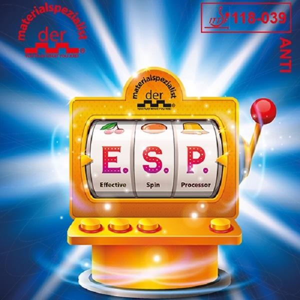 ドイツ直輸入ラバーです！　日本語翻訳機使用したホームページ文「Effective Spin Processor = E.S.P.は、滑らかなアンチラバーと長いニキビの優れたプレイ特性を兼ね備えた新しい画期的なANTI-TOPです。これは、非...