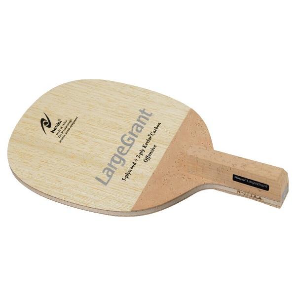 スピードある爽快な打球感を叶える！ハイスピードタイプのケブラー?カーボンと厚めの板厚で反発力を最大限に引き出しました。裏面はラバーが貼れる水平ウッドで裏面打法が可能です。カテゴリ：ペンホルダー分類：ラージ用合板構成：5枚＋2、アウタータイプ...