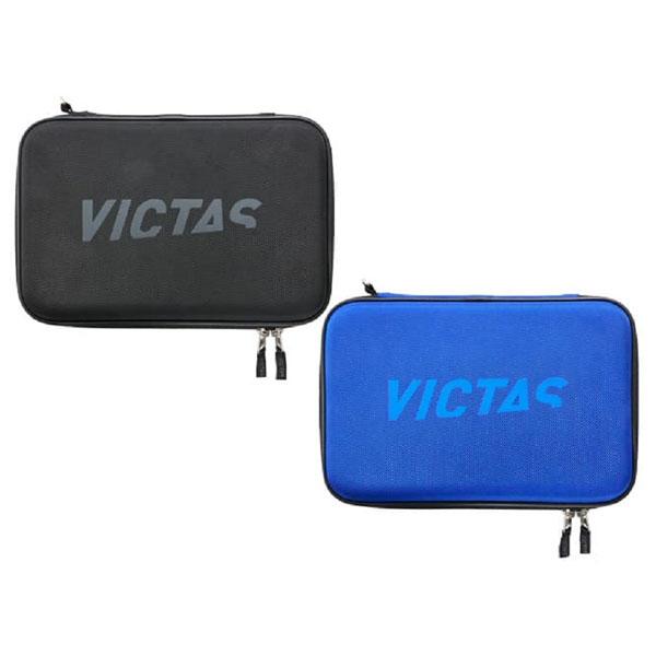 VICTASロゴをさりげなくプリントしたミニマルなデザインのハードラケットケース。製造国：中国カラー：ブラック、ブルー素材：ポリエステル（EVA）サイズ：W17.5×H28×D5cm