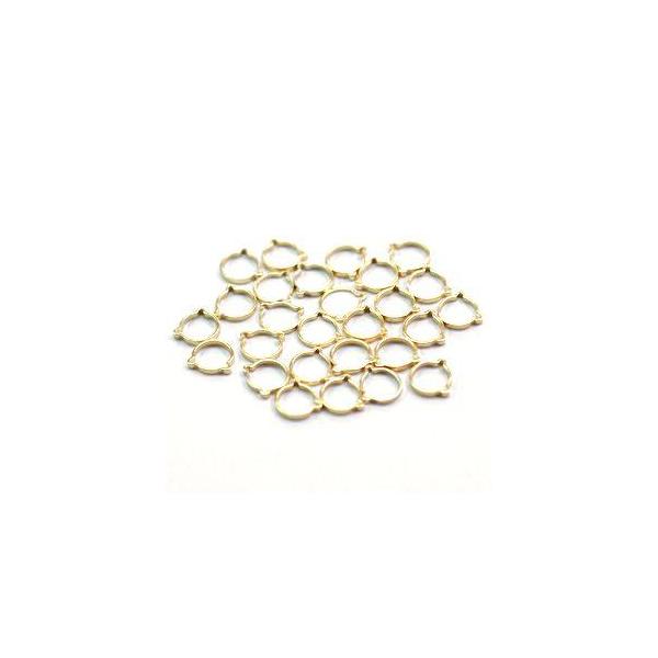 サイズ:約7*8mm(厚さ:約1mm) 入数:10ヶ/パック 素材:銅製