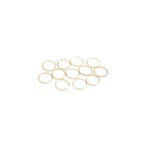 サイズ:約17mm(厚さ:約1mm) 入数:10ヶ/パック 素材:銅製