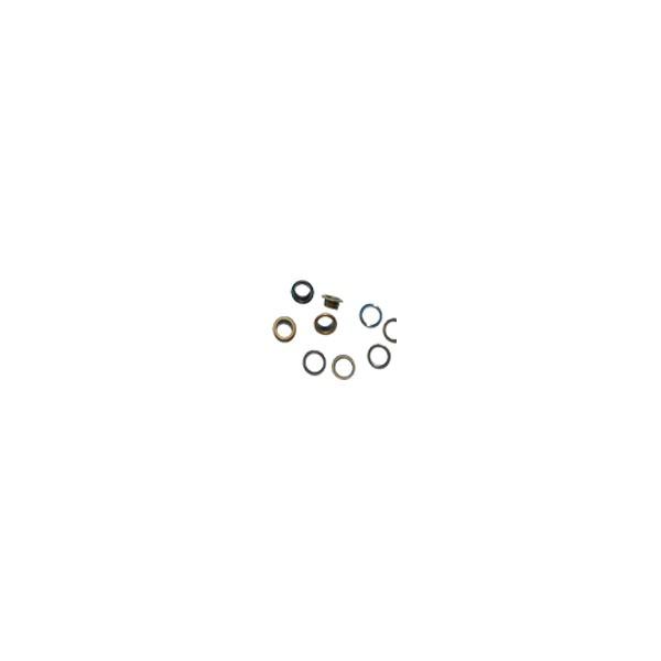 サイズ:内径:約6mm  入数:20ヶ(10ペア)/パック 素材:真鍮製