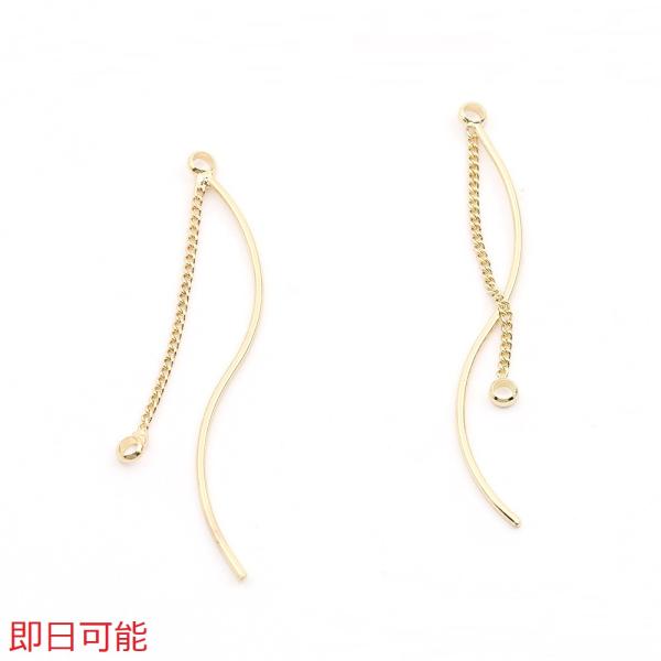 サイズ：約0.7×38mm 入数：2ヶ/パック 素材：銅製 重さ：約0.4g/パックシンプルで合わせやすい☆#チャーム #チェーン #スティック ＃ハンドメイド #アクセサリー #飾り #パーツ #材料 #素材 ＃手芸 ＃人気 ＃おすすめ ...