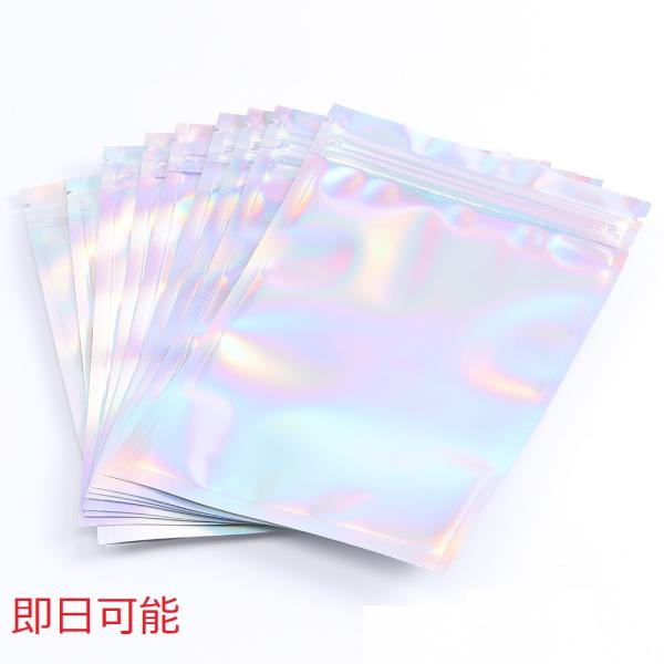 サイズ：約12×18cm入数：20枚/パック重さ：約87g/パックキラキラなオーロラカラー♪ラッピングにおすすめ★#定番 #OPP袋 #梱包袋 #ラッピング袋 #チャック付き #オーロラカラー #アクセサリー ＃ハンドメイド ＃飾り＃パーツ...