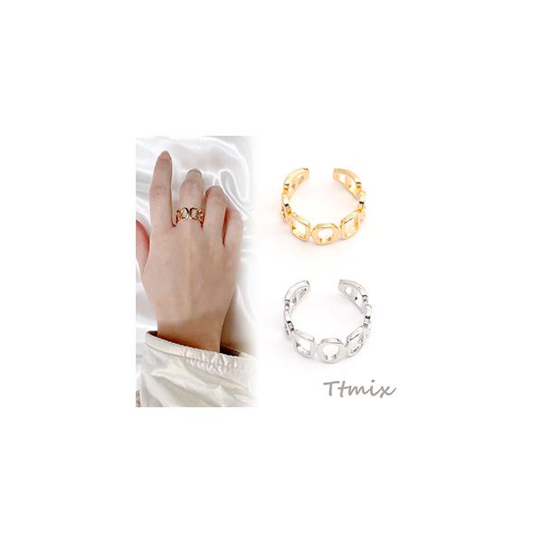 サイズ：内径約18.5mm(幅約8.5mm) 入数：1ヶ/パック 素材：銅製 重さ：約2.5g/パックレディスリング 指輪 ピンキーリング リング―プレゼント プロポーズリング 婚約リング