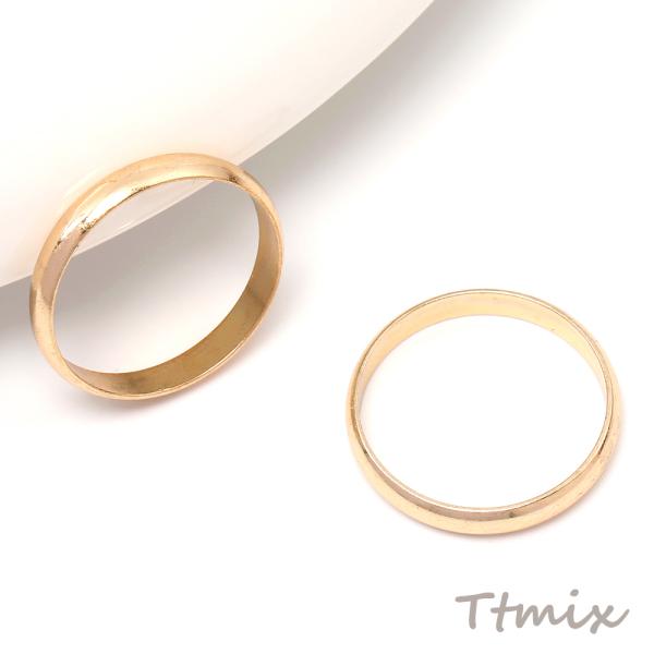 サイズ：約19mm 内径約18mm 入数：6ヶ/パック 素材：銅製 重さ：約6.5g/パックレディスリング 指輪 ピンキーリング リング―プレゼント プロポーズリング 婚約リング