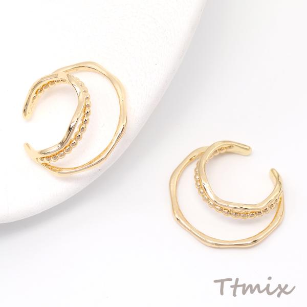 サイズ：約19×21mm 入数：1ヶ/パック 素材：銅製 重さ：約1.4g/パックイヤーカフ イヤーカフス イヤーフック イヤリング アクセサリー デイリーイヤーカフ カジュアルイヤーカフ レディースイヤーカフ