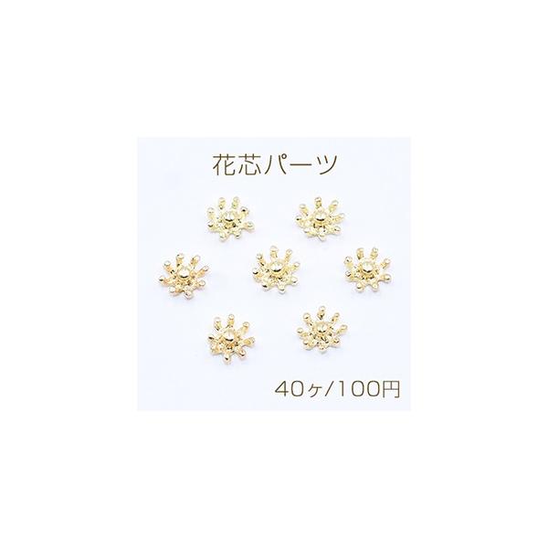 サイズ：約7mm 入数：40ヶ 素材：合金製 重さ：約5g/パック