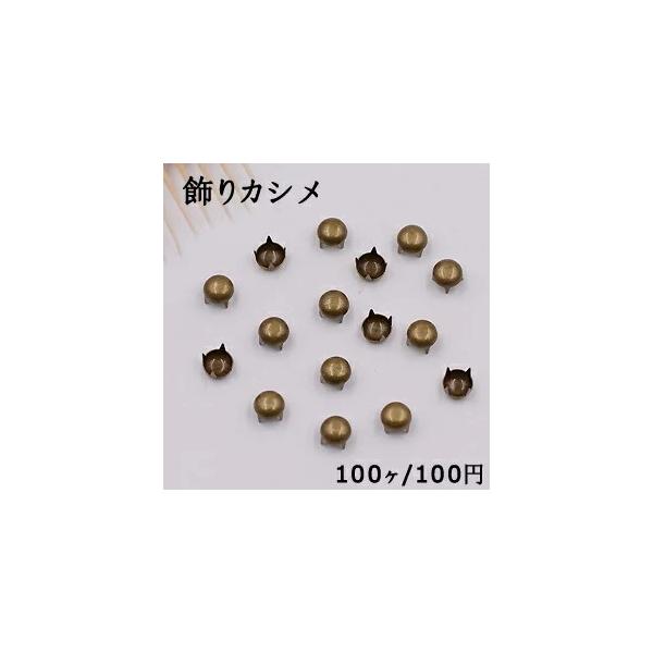 サイズ：約5×6mm 入数：100ヶ/パック 素材：鉄製