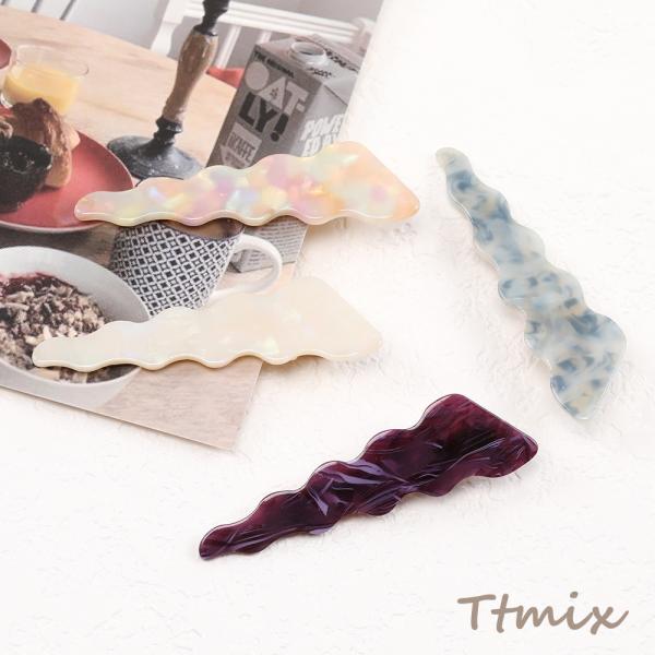 サイズ：約19×69mm 入数：2ヶ/パック 素材：アクリル製、鉄製 重さ：約9g/パックヘアクリップ ヘアアクセサリー デイリーヘアクリップ カジュアルヘアクリップ レディースヘアクリップ