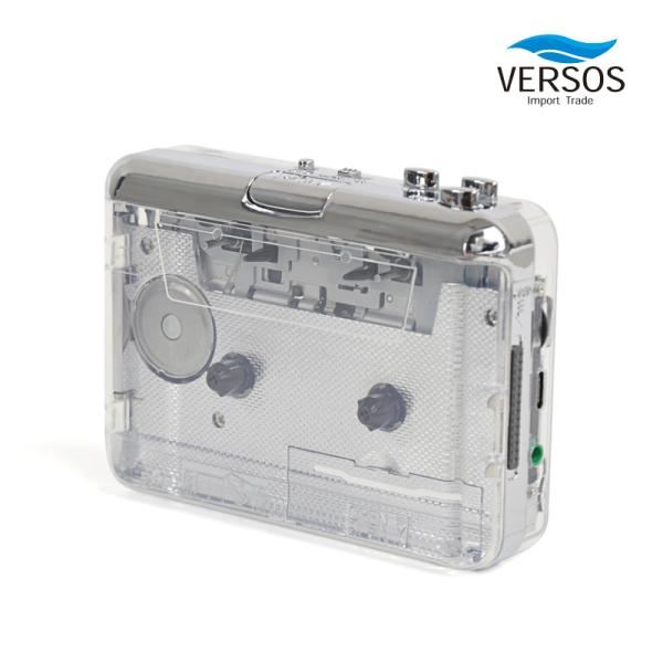 ベルソス カセットプレーヤー【VS-M020】◇■◇■◇おすすめポイント◇■◇■◇●コンパクトサイズのカセットプレーヤー●オートリバース機能でA面B面自動切替●簡単操作で使える基本機能●乾電池、DC電源、USB電源の３方式に対応●ステレオイ...