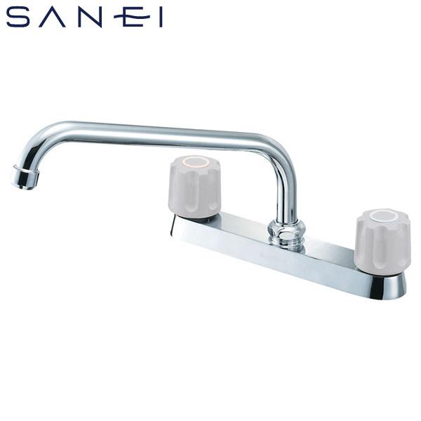 価格.com - SANEI ツーバルブ台付混合栓 K611-LH-13 (水栓金具) 価格比較