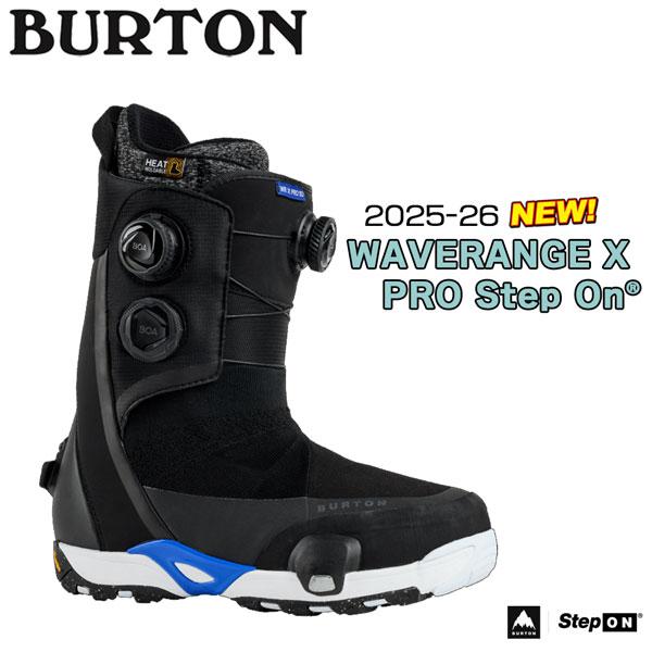 【正規代理店商品】●BRAND：BURTON バートン●品名：WAVERANGE X PRO STEP ON   ウエーブレンジXプロステップオン●size：US8(26.0cm)US8.5(26.5cm)US9(27.0cm)US9.5(...