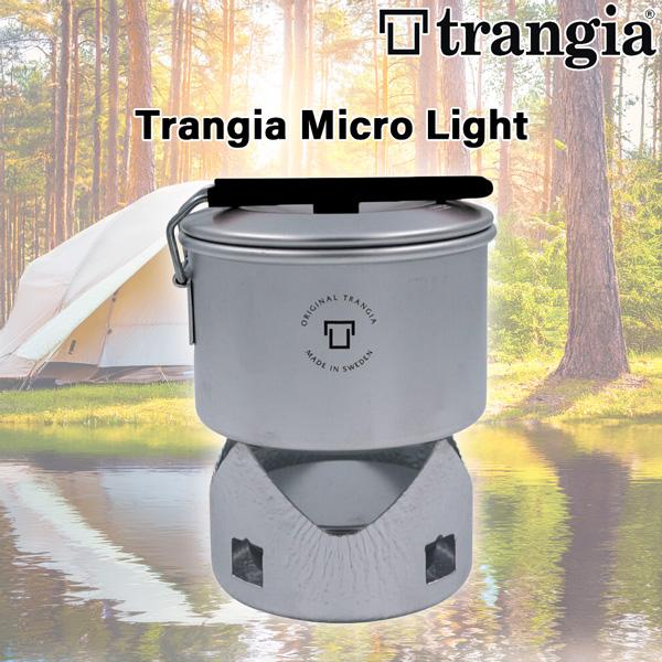 【正規代理店商品】●BRAND：TRANGIA(トランギア)●品番：TR-100530B●品名：マイクロライト●重量：188g(本体)●サイズ : W11.2XH8.3cm(収納時本体サイズ)●素材 : ソリッド/ジェルバーナー(アルミ製)...