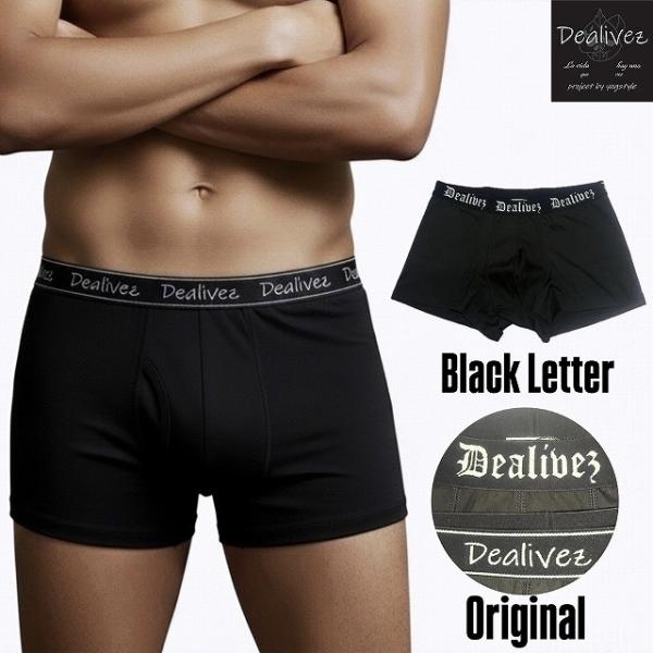【発売日：2026年01月09日】●ブランド・Dealivez●カラー・ブラック●種類・original・BlackLetter●サイズ・M、L、XL【M】ウエスト 66cm~86cm  総丈27cm【L】ウエスト  72cm~100cm ...