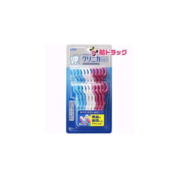 クリニカアドバンテージフロス Y字タイプ(18本入)  |商品区分:日用雑貨【クリニカアドバンテージフロス Y字タイプの商品詳細】<br>●歯科医推奨の歯間ケアが実践できるデンタルフロス<br>●Y字型ホルダーなので...