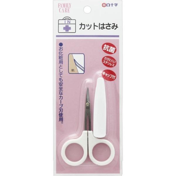 ファミリーケア(FC) カットはさみ(1コ入) |区分：衛生用品<br>【ファミリーケア(FC) カットはさみの商品詳細】<br>●マユの形を美しく整えたり、つけまつ毛を希望の長さにカットするのに便利です。<b...