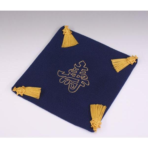 正絹100%縮緬・刺繍寿の掛袱紗。★常時在庫あり・即納・即日発送可能【電話注文OK】フリーダイヤル0120-22-7637、9時から17時、木曜定休。
