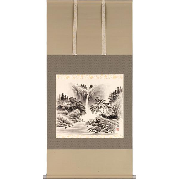 ★無料サービス★水引ラッピング、または名前等を桐箱のフタ裏へ筆耕致します（毛筆手書き）国内表装・肉筆画。