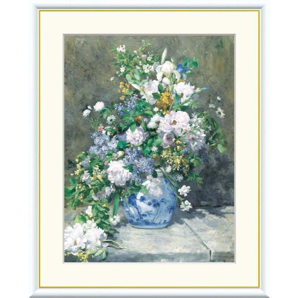 満開の蓄薇やアイリスの繊細な描写からは純粋に措く喜びがあふれ出ている。また花や花瓶の柄の緻密な描き方は、陶磁器に花を措いていた職人時代を彷彿とさせる。