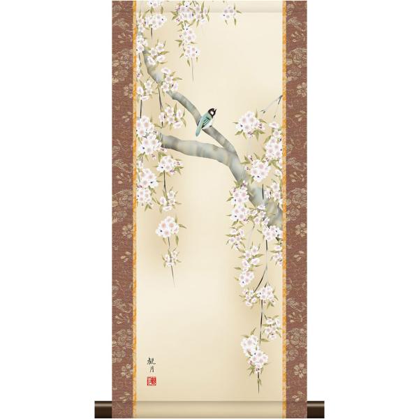 ★無料サービス★水引ラッピング致します。ご希望の場合は備考欄にご記入ください。日本人の心の花、桜。あふれんばかりに咲き誇りその短い命を全うする姿に美学が漂う。計算されつくした構図で空間の美を表現し、桜の花びらの一枚一枚までも丹念に描きあげた...