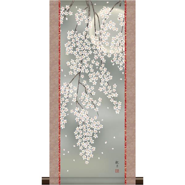 ★無料サービス★水引ラッピング致します。ご希望の場合は備考欄にご記入ください。日本人の心の花、桜。あふれんばかりに咲き誇りその短い命を全うする姿に美学が漂う。計算されつくした構図で空間の美を表現し、桜の花びらの一枚一枚までも丹念に描きあげた...