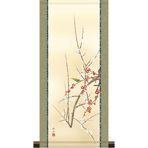 ★無料サービス★水引ラッピング致します。ご希望の場合は備考欄にご記入ください。紅白の彩りがめでたい梅。ピンクの花が可憐な桃の花、凛とした艶やかな藤の花など、春に飾るに相応しい彩り豊かな作品です。