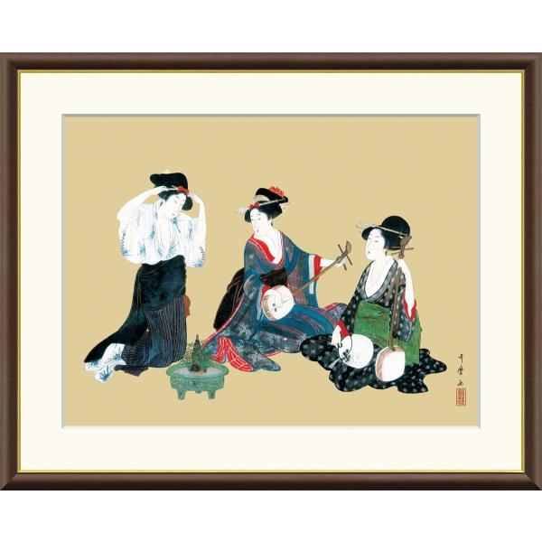 喜多川歌麿：浮世絵の黄金期に、美人画絵師として活躍した。狩野派の町絵師・鳥山石燕に学び、版元・蔦谷重三郎に見出されて後、天明期より黄表紙の挿絵や錦絵を手がけるようになり、寛政期に入り評判の町娘や遊里の女性たちを魅力的に描き、浮世絵美人画の第...