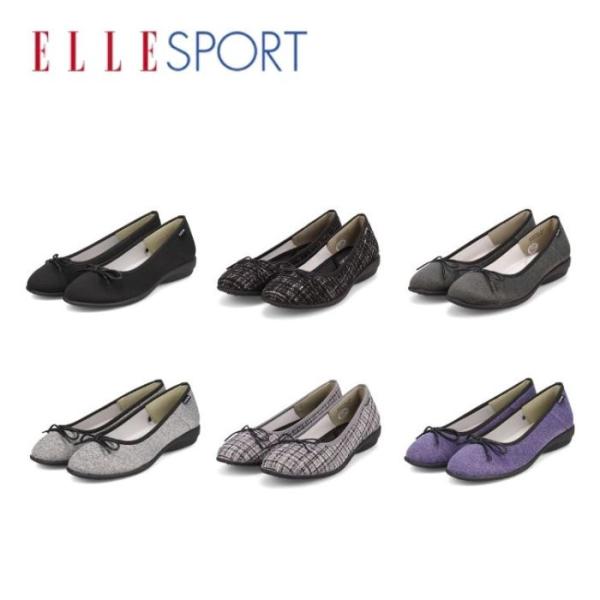 ◇ELLESPORT 軽量・ふんわりスポンジインソール♪ソフトストレッチバレエシューズ◇毎シーズン非常に好評なソフトで軽量なストレッチ素材を使用したバレエシューズ。履き口のゴムでフィット感UP！普段履きには大変重宝するアイテムです。アッパー...