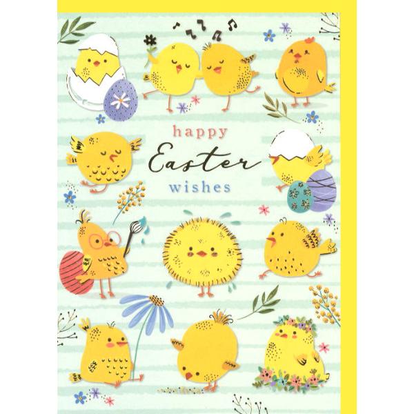 ●封筒サイズ：127×177mm(定形外)●封筒カラー：黄●カードサイズ：120×171mm(2つ折り)●中面「Have a crackin' day!」の文字あり●ゴールドフォイル加工あり●メーカー：The Great British C...