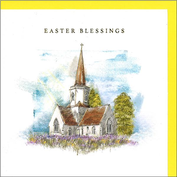 ●封筒サイズ：127×127mm(特例定形外)●封筒カラー：イエロー●カードサイズ：121×121mm(2つ折り)●中面文字あり●ゴールドフォイル加工あり●メーカー：The Great British Card Campany(英国)