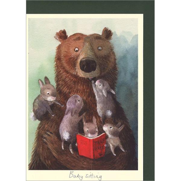 ●封筒サイズ/115×162mm（定形サイズ） ●封筒の色/緑●カードサイズ/105×148mm●中面/無地 ●封筒中/「TWO BAD MICE」の文字柄あり●作家名/アリソン・フレンド●イギリス製※在庫数は、一定の個数で設定しております...